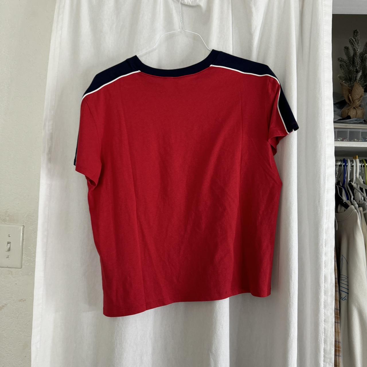 number jersey t shirt -cotton -size L -never worn - Depop