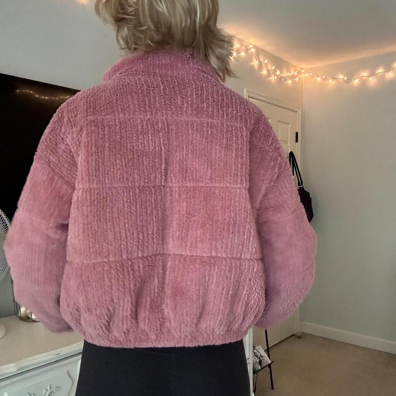 target fluffy puffer jacket (it’s literally so comfy) - Depop