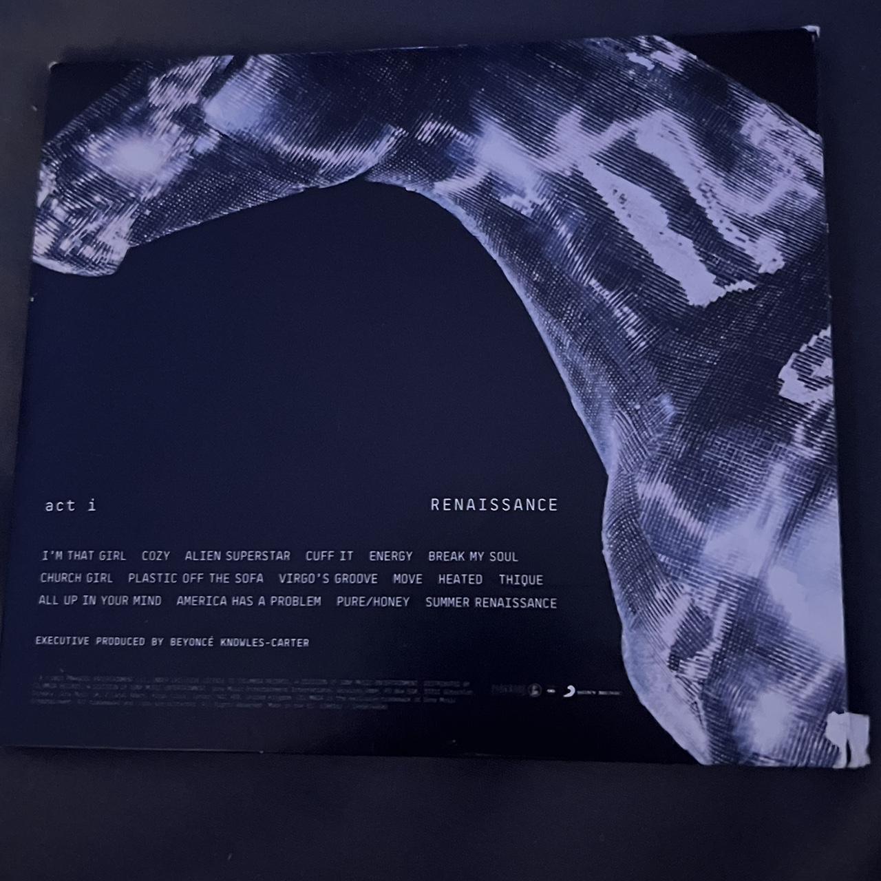 Renaissance CD (some minor rips in the seam of the... - Depop