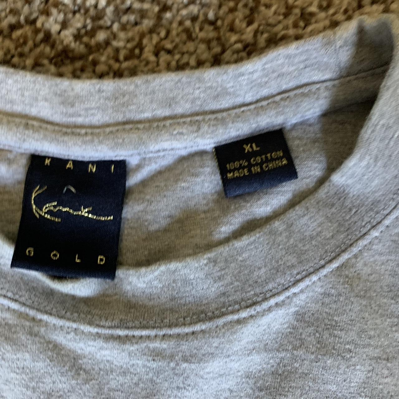 Kani gold oversized tee free shipping #vintage... - Depop