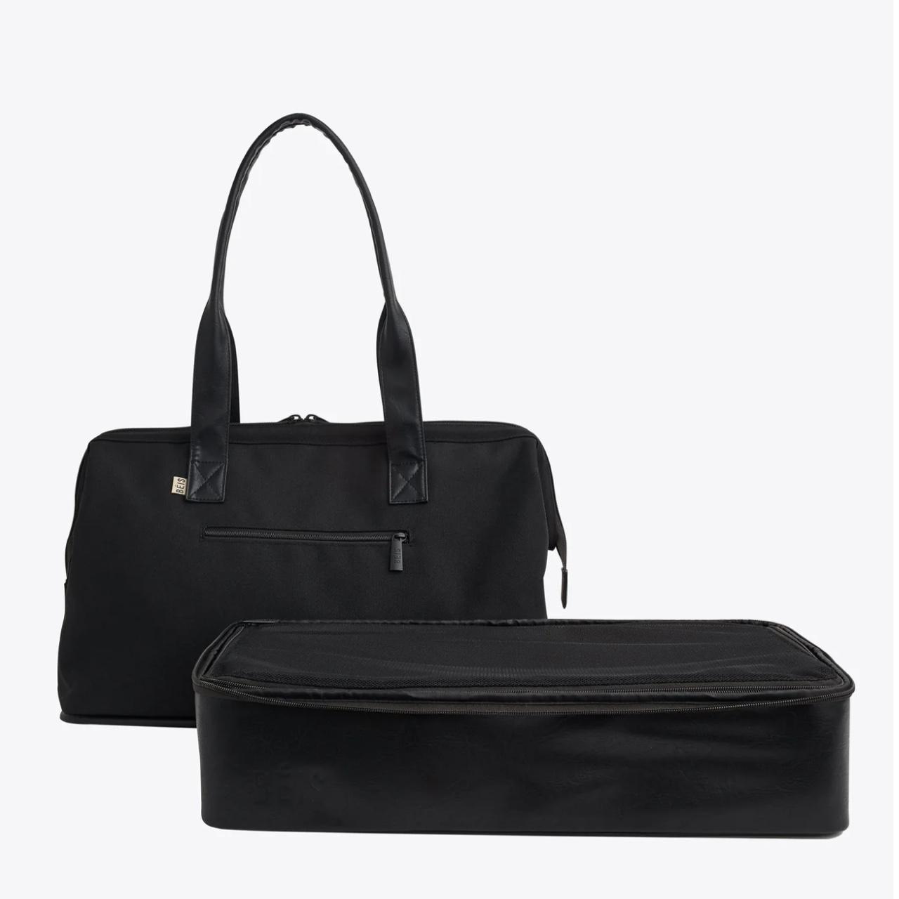 Beis convertible weekender bag in black. Some signs... | Depop