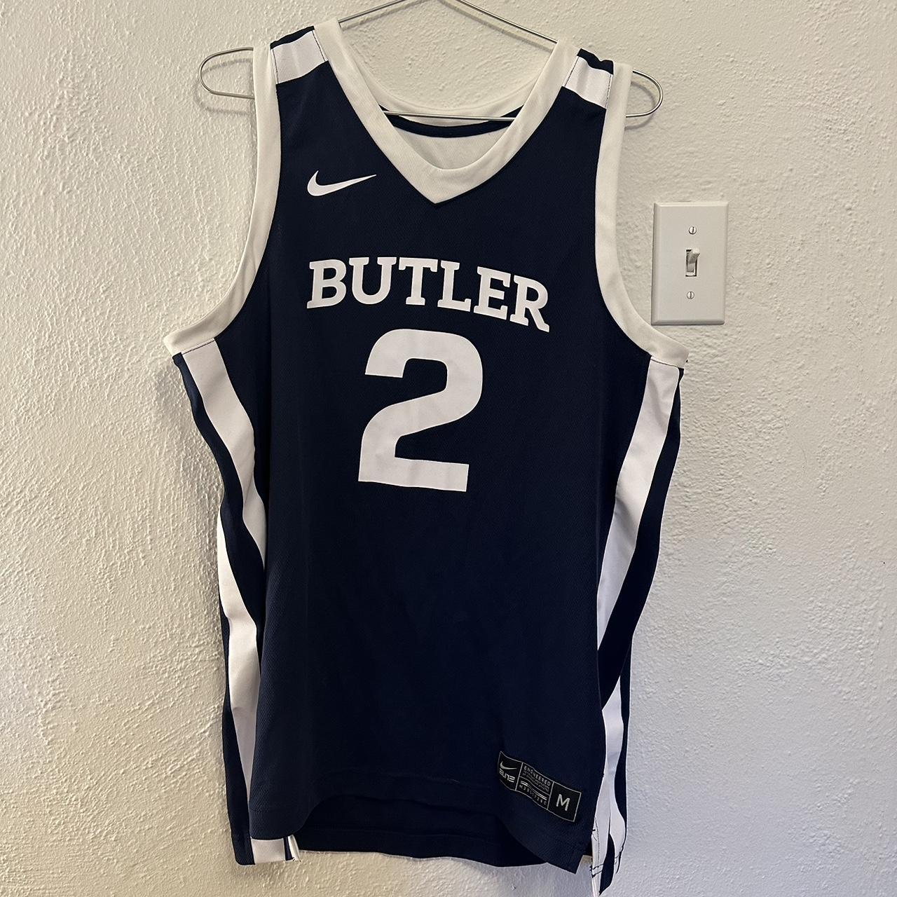 Butler navy basketball jersey #2 - Medium - Depop