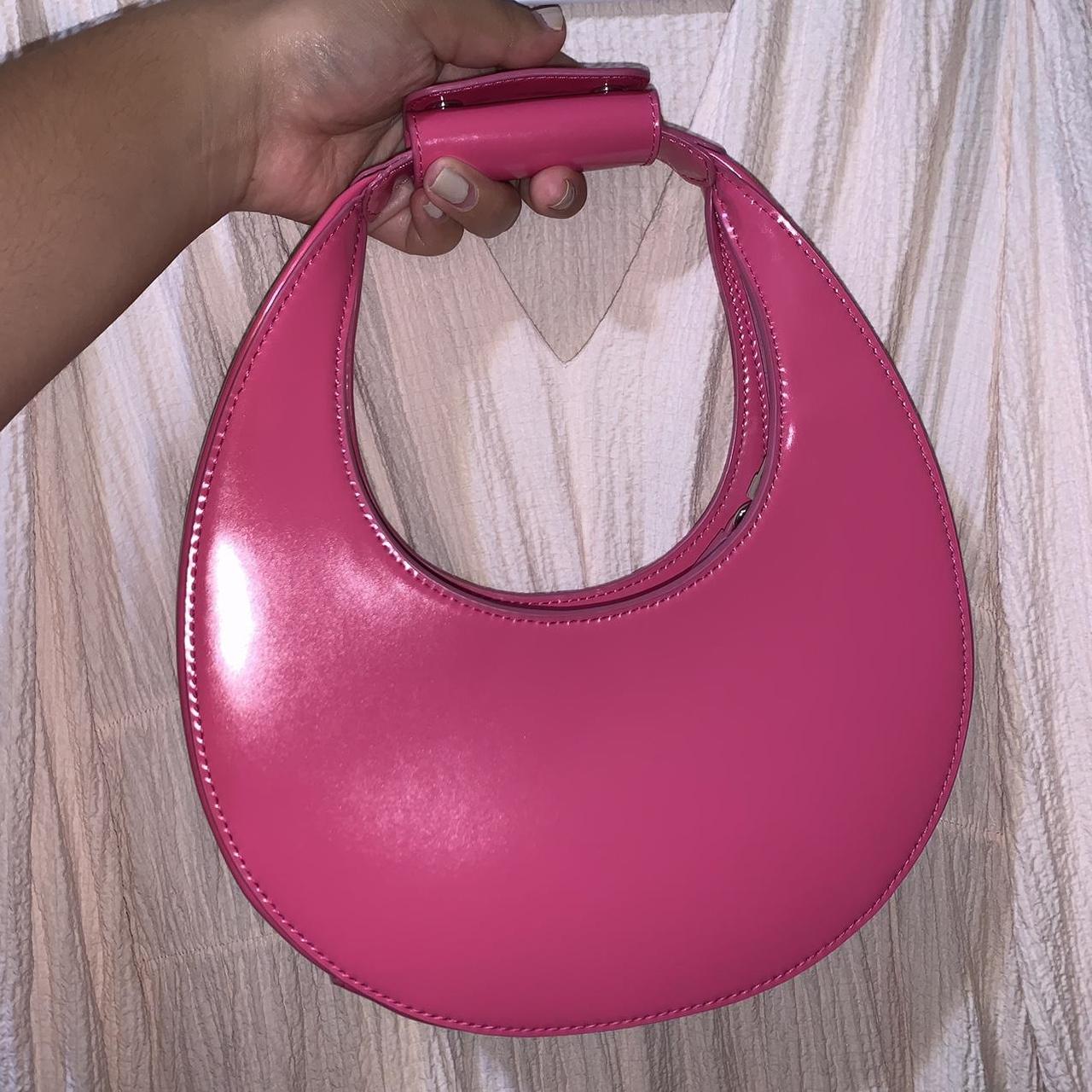 STAUD Mini Moon Bag Barbie Pink Condition: Like... - Depop