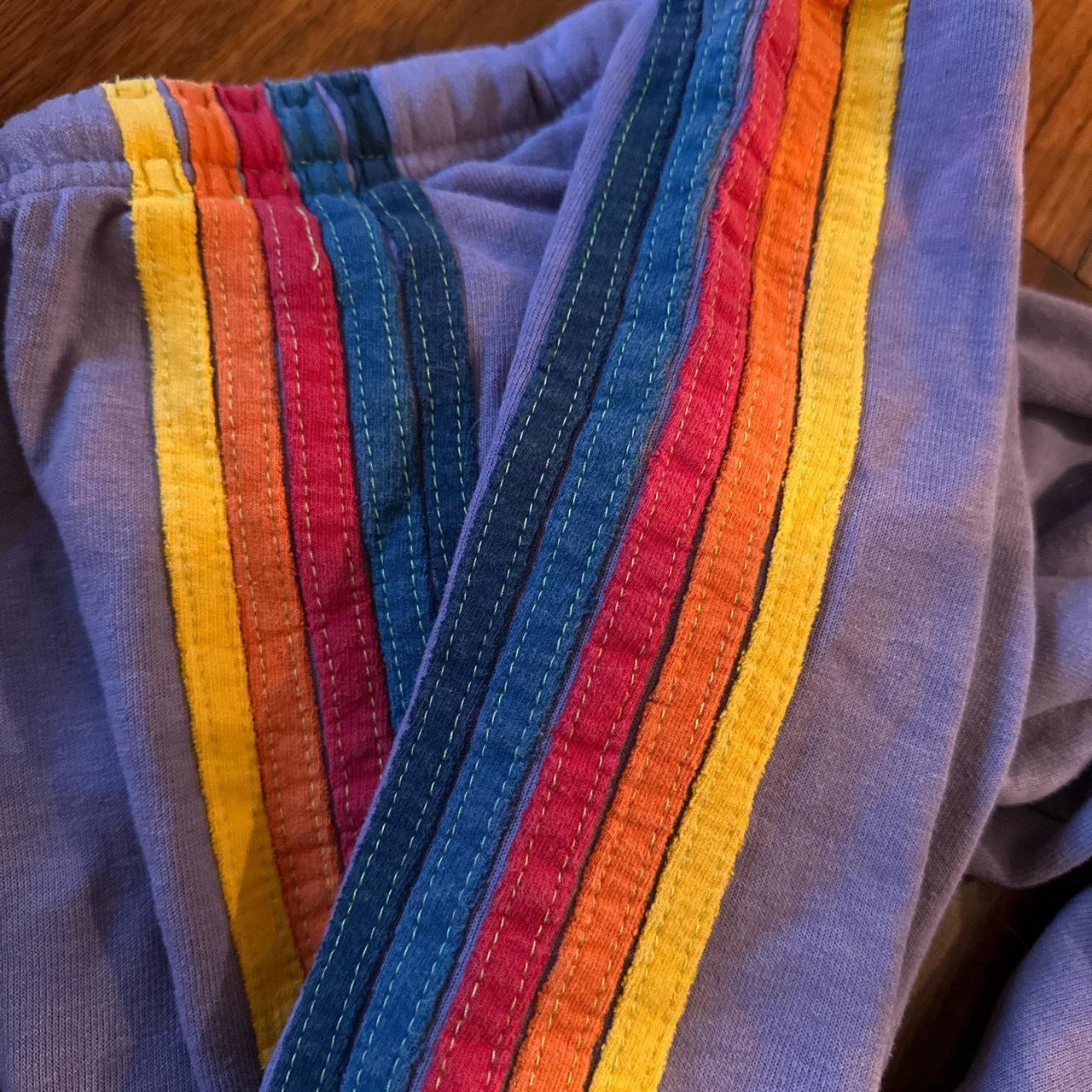 Purple Aviator Nation sweats Size Xs so cute but... - Depop