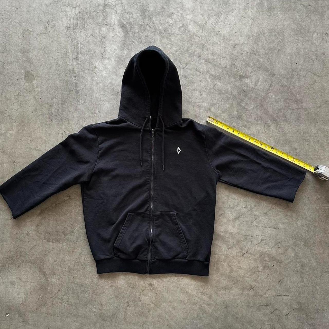 Marcelo Burlon Wings Zip-Up Hoodie Size: L Sleeves... - Depop