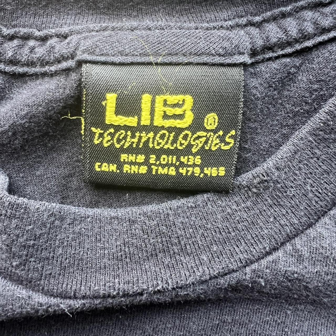 Rare Vintage 90’s Lib Technologies Snowboarding... - Depop