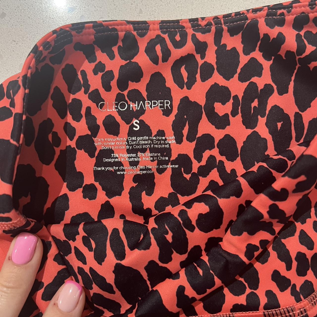 Cleo Harper Leopard Tights Super comfortable - Depop