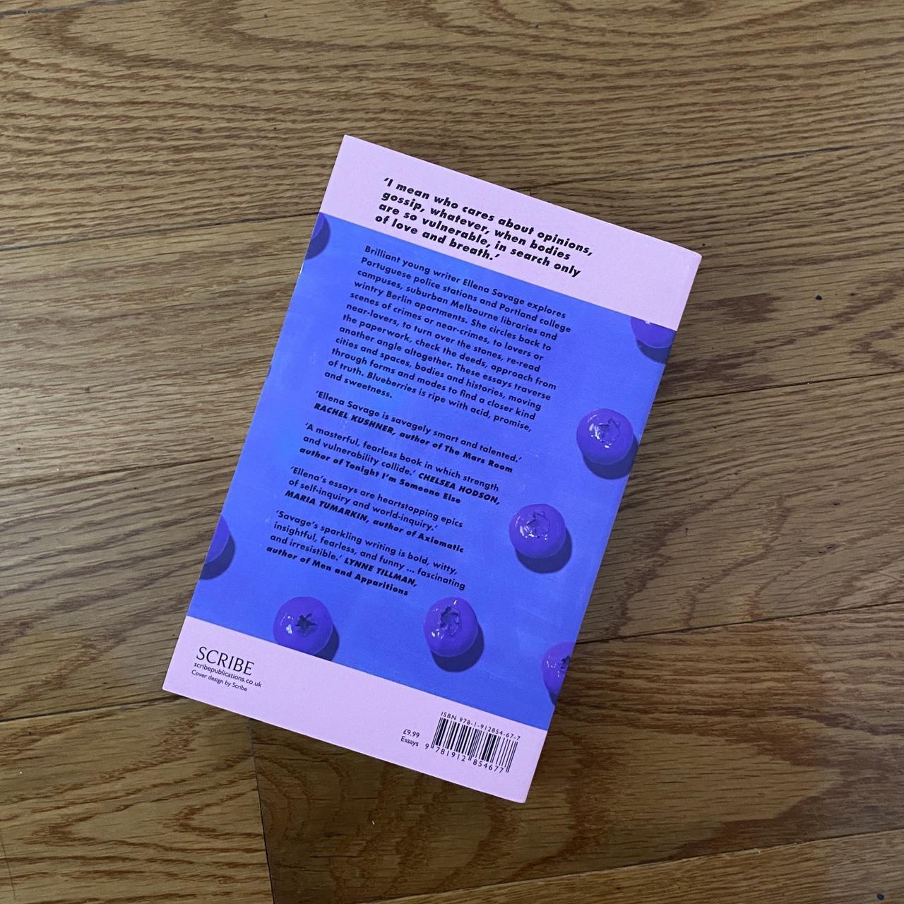 blueberries by ellena savage brand new accidentally... - Depop