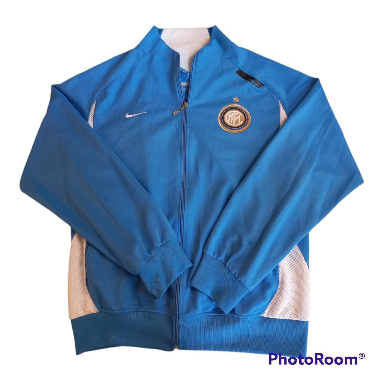 Nike Inter Milan track jacket. Men's size Large. Pit... - Depop Nike Inter Milan track jacket. Men's size Large. Pit... - Depop