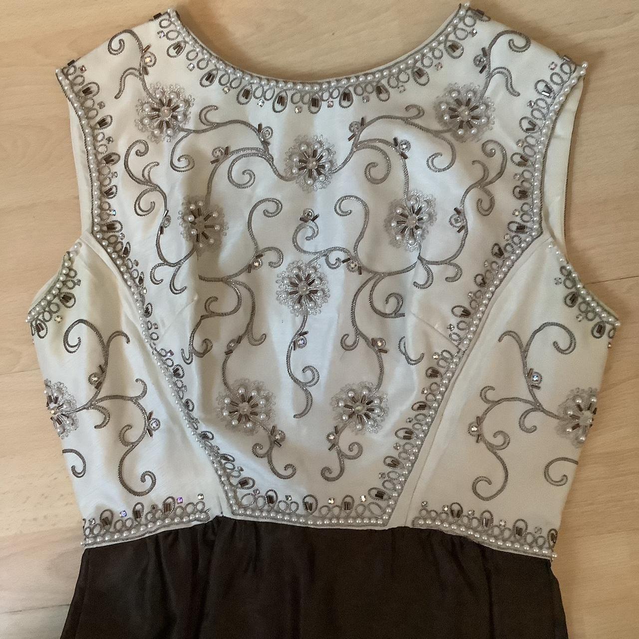 Stunning #vintage #JeanAllen silk #60s #maxidress... - Depop