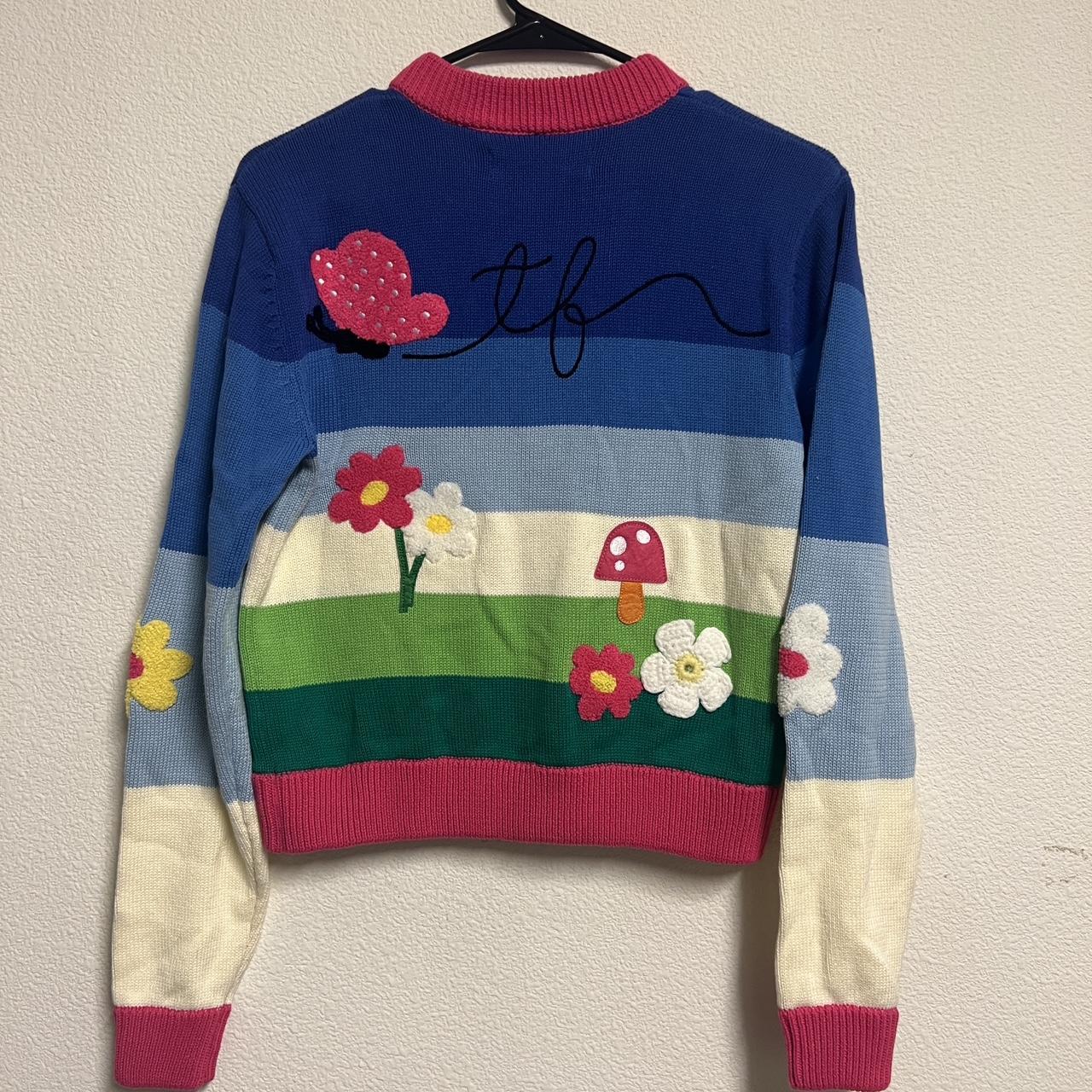 TEDDY FRESH X LOONEY TUNES TWEETY KNIT CARDIGAN.... - Depop