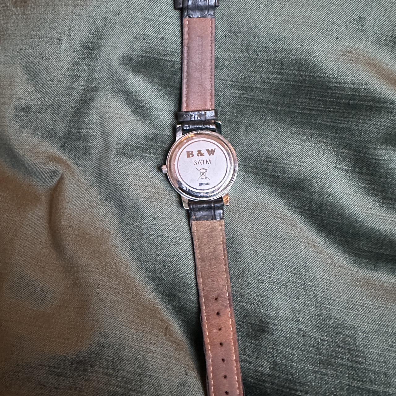 Butler and Wilson watch Black with crystals Well... - Depop