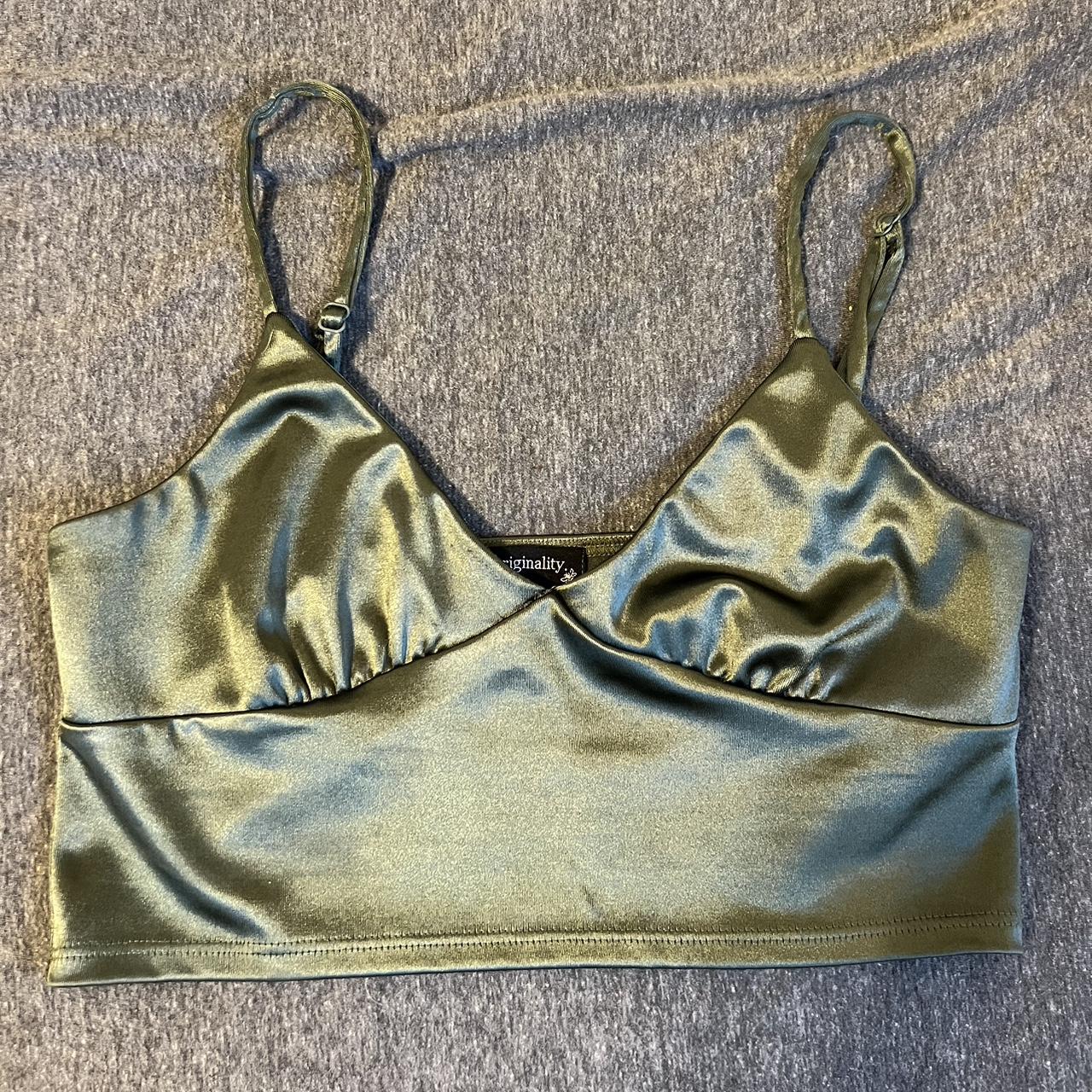 Silk dry goods tank! - Depop