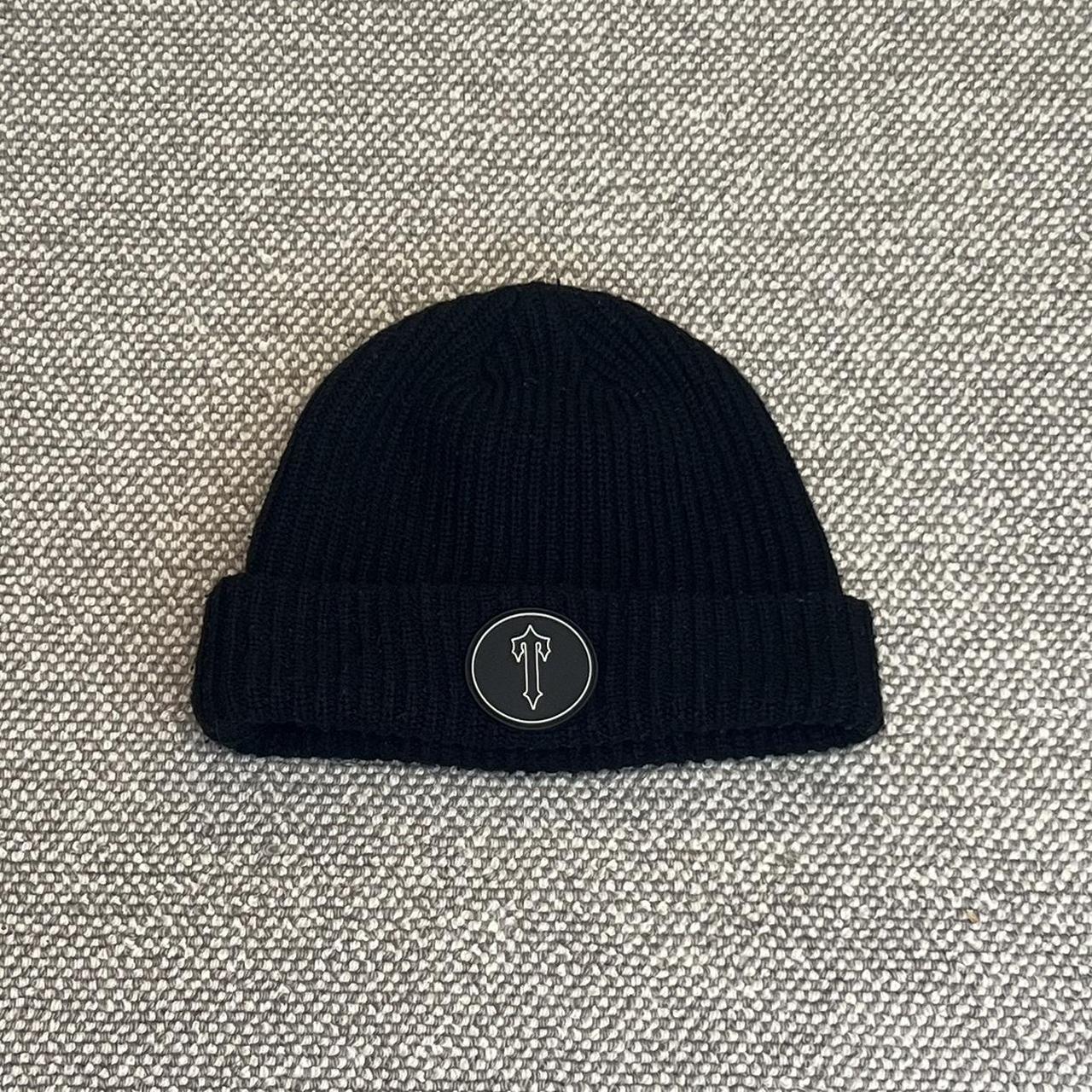 Trapstar Men's Black Hat | Depop