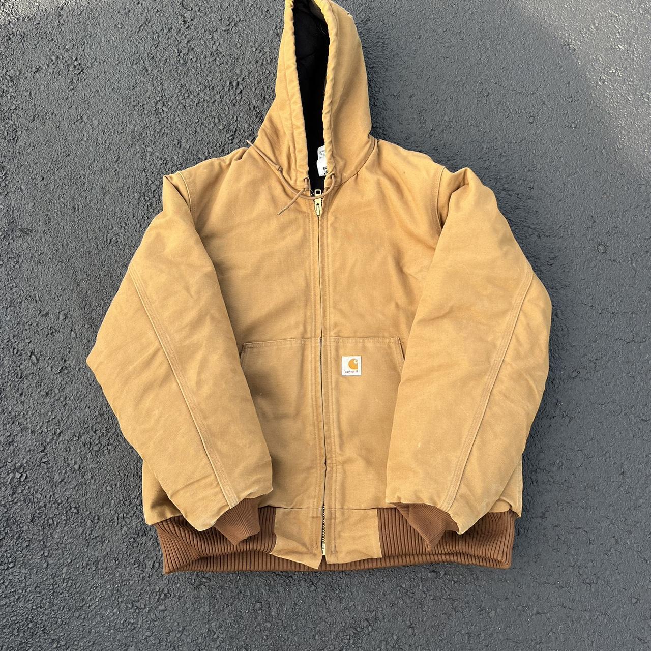 Carhartt Men's Tan Jacket | Depop