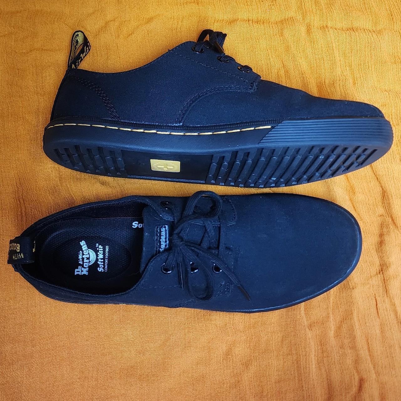 Doc Martin canvas sneakers, with cotton laces.... - Depop