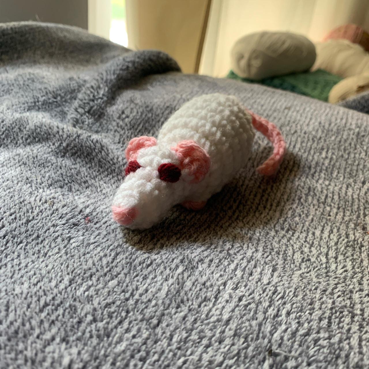 Crochet rats!! dm for commissions DONT BUY THIS POST - Depop