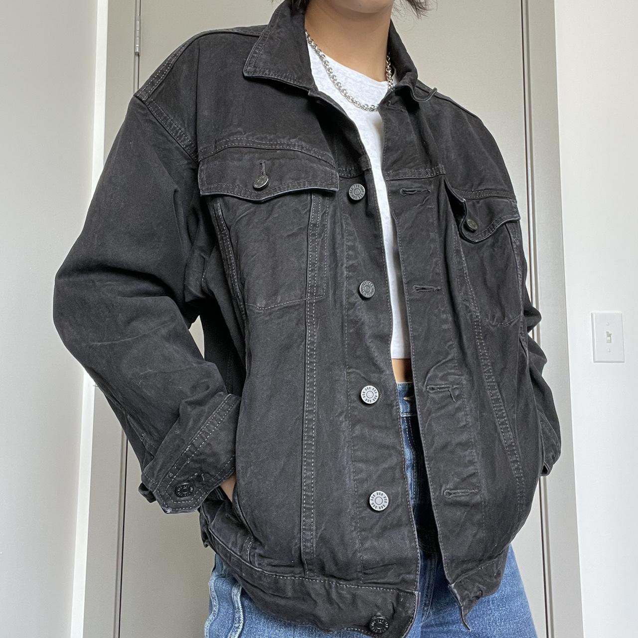 BDG black jean jacket #jeanjackey - Depop