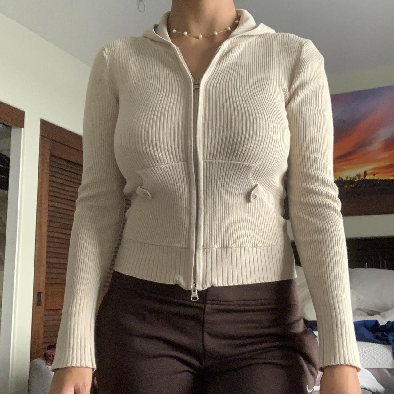 Say What? Women's Cream Jacket | Depop