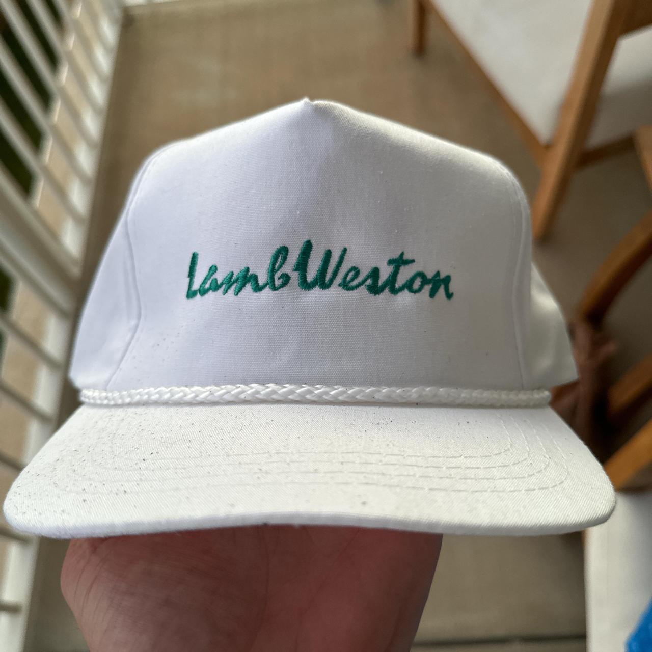 Vintage Lamb Weston SnapBack hat Deadstock - Depop