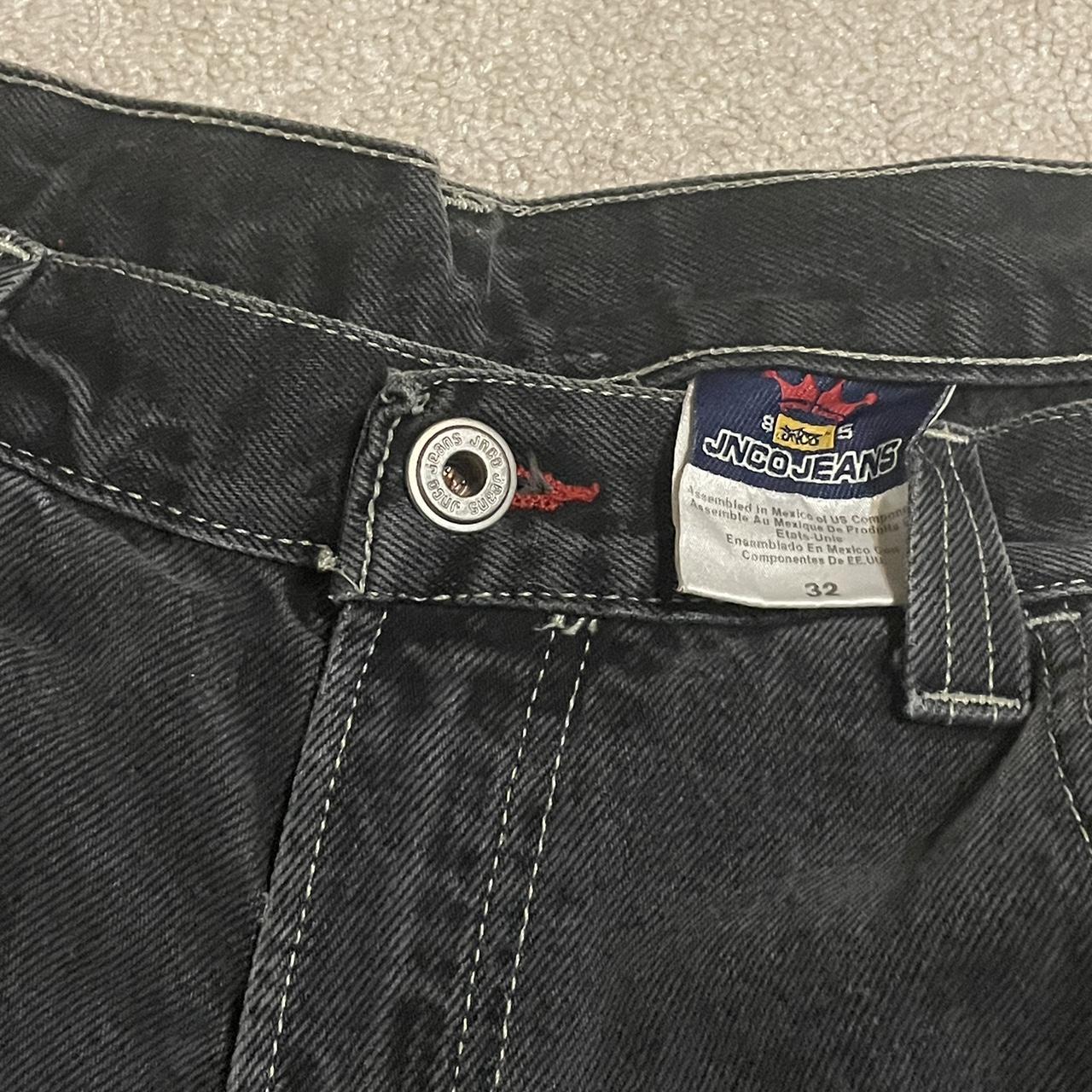 26ish INCH OUTSEAM SUPER RARE TRIBAL PATCH JNCO... - Depop