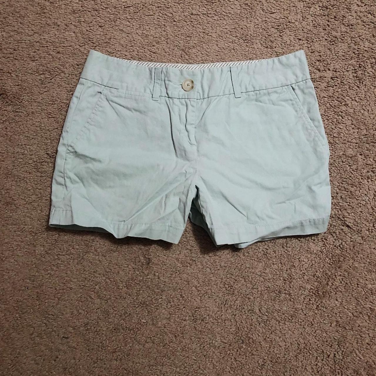 loft light blue shorts! -it’s worn once! it’s in... - Depop