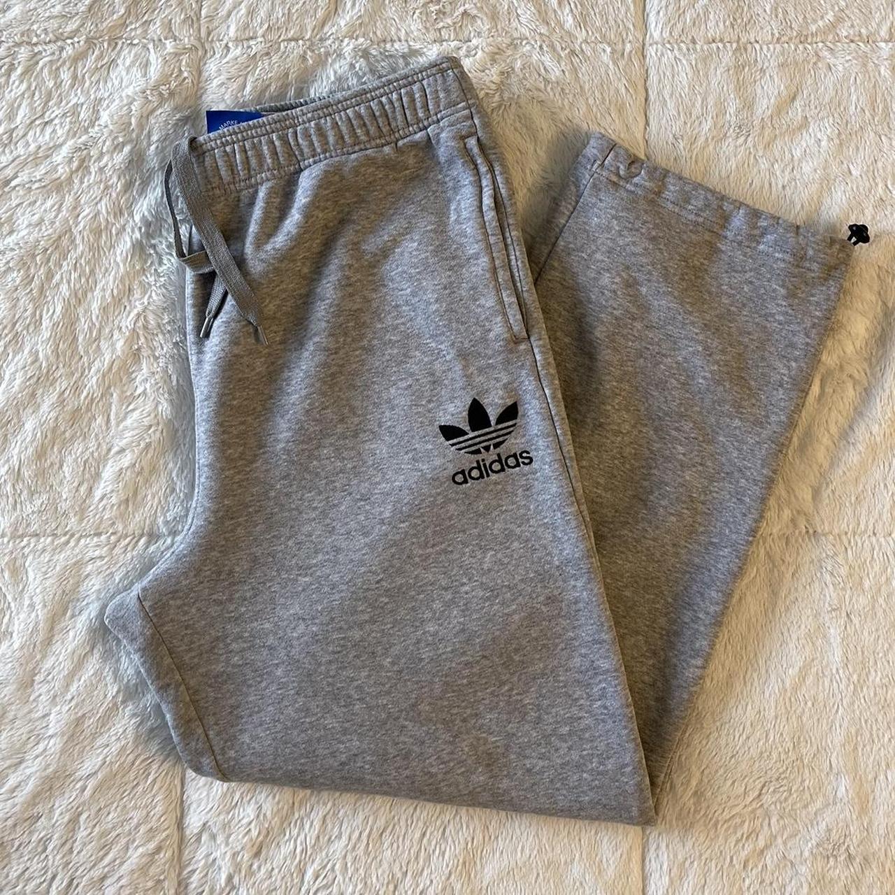 Adidas Men's Grey Joggers-tracksuits | Depop