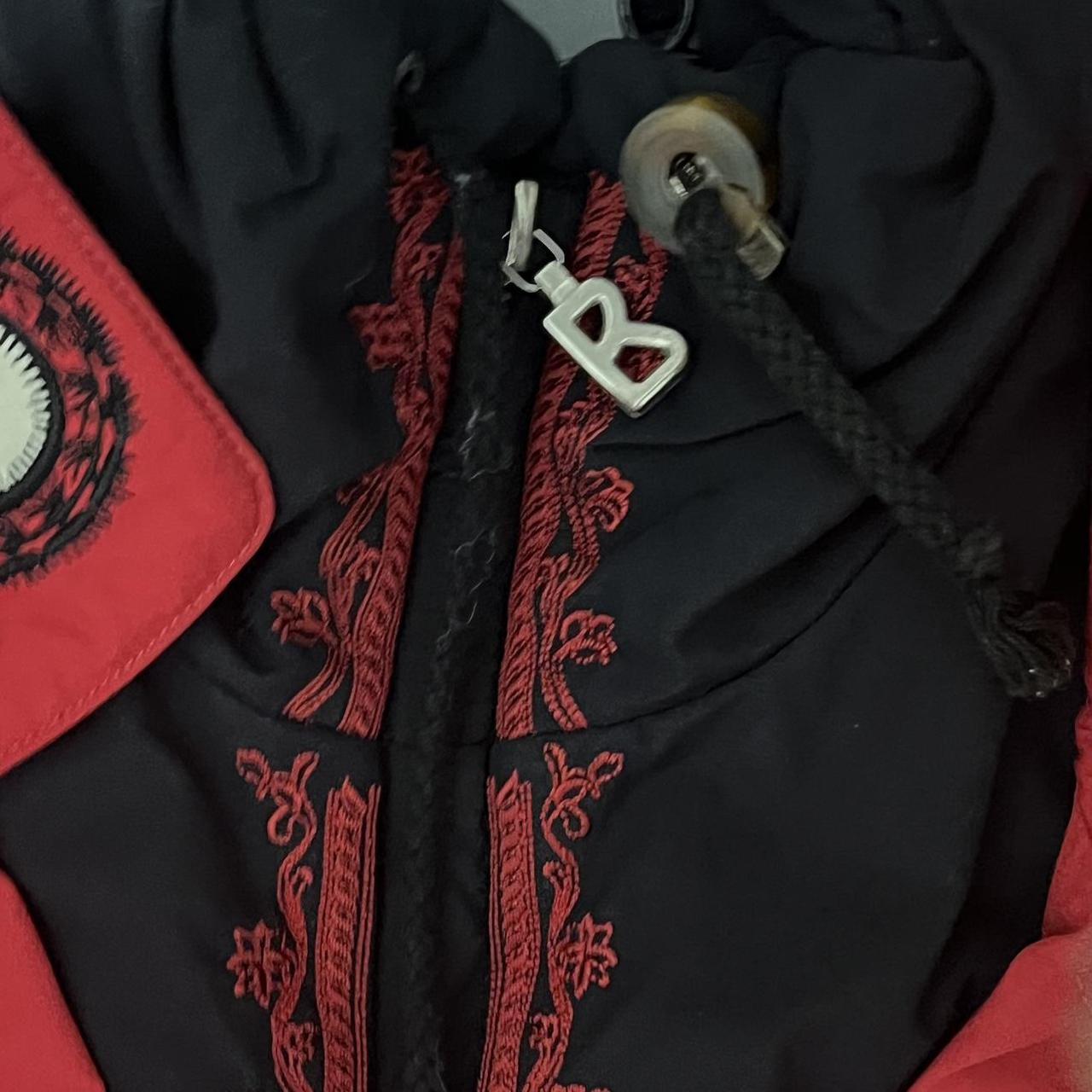 Vintage Bogner Ski Jacket Embroidered Belted size 10... - Depop