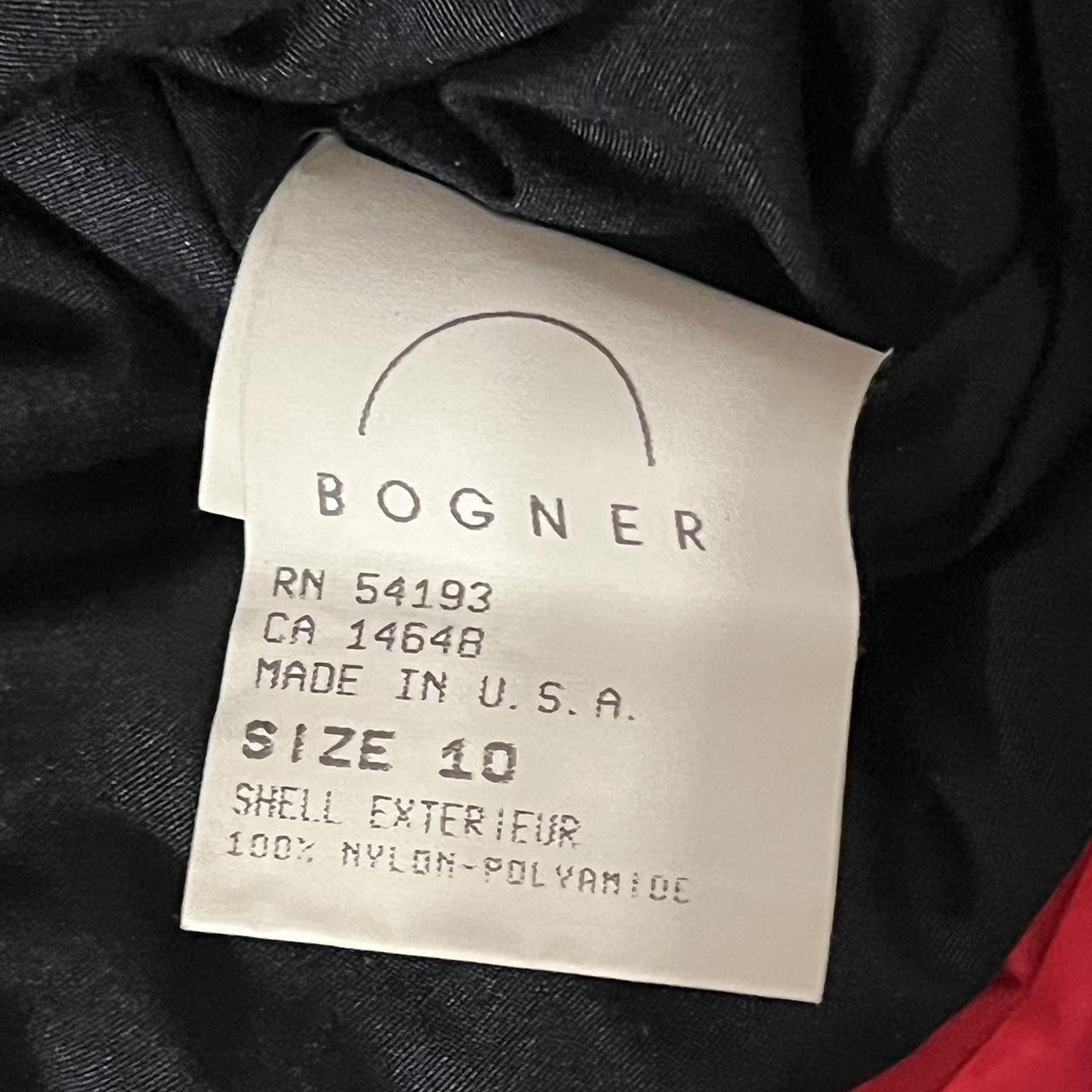 Vintage Bogner Ski Jacket Embroidered Belted size 10... - Depop