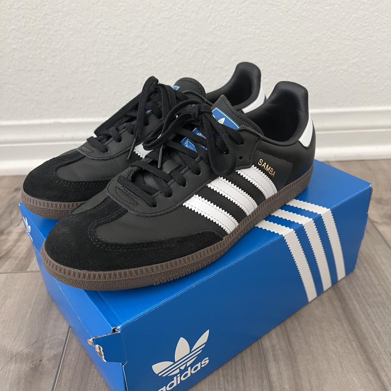 Adidas Sambas Size 6.5Y and 8 Women's Worn 3x - Depop