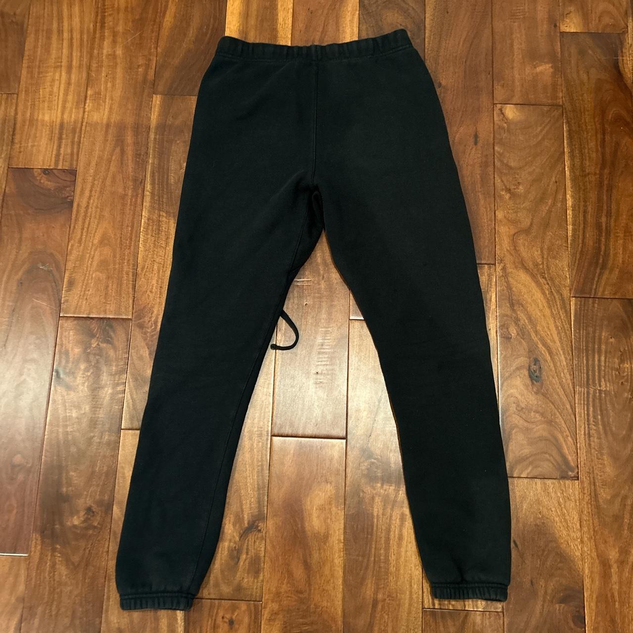 Essentials Men's Black Joggers-tracksuits | Depop