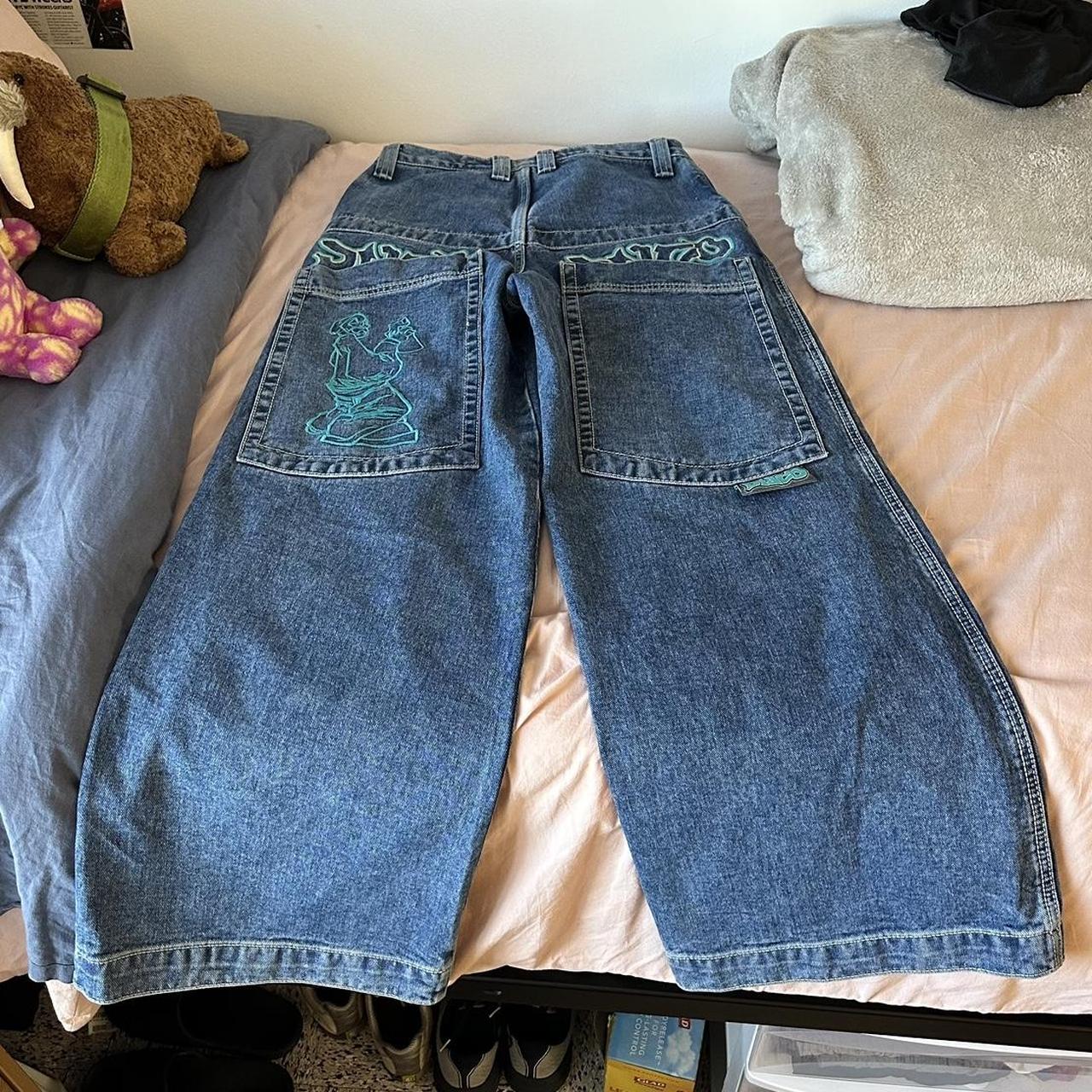 jnco jeans artistical uprising waist 28 brand new,... - Depop