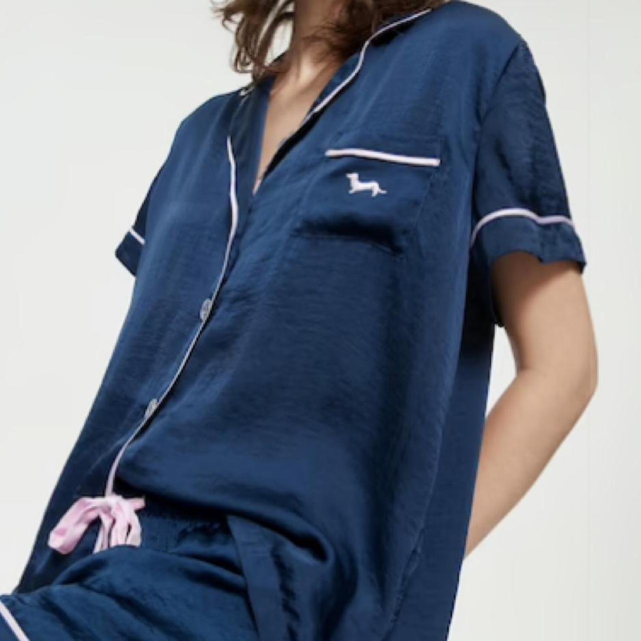 Navy peter alexander pyjama top. Top only - size... - Depop