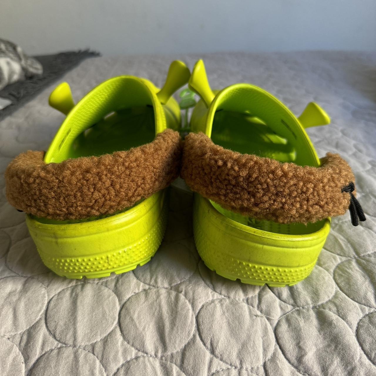 Limited Edition Shrek Crocs *size 11 - Depop