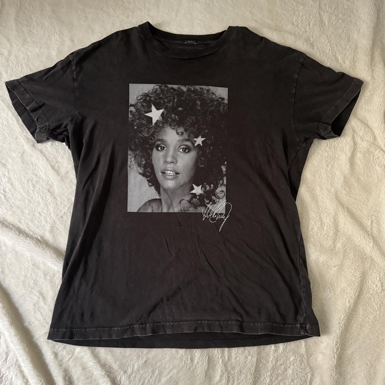 Men’s Vintage Whitney Houston T-Shirt - Depop