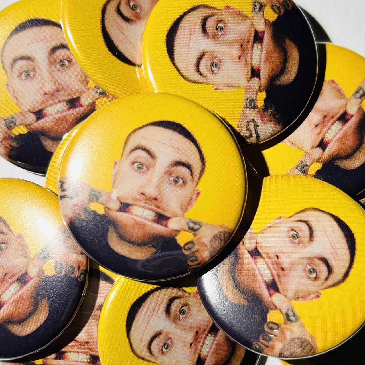 1.5” Button with a MAC MILLER design. High Quality... - Depop