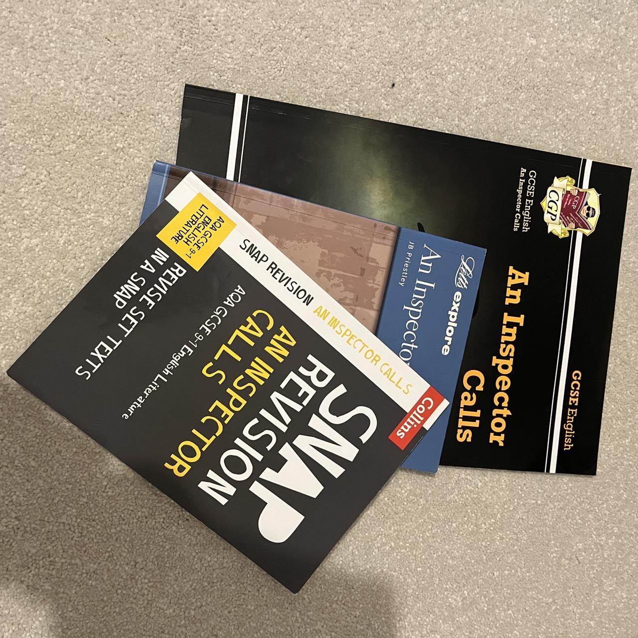 An Inspector calls GCSE textbook bundle | Depop