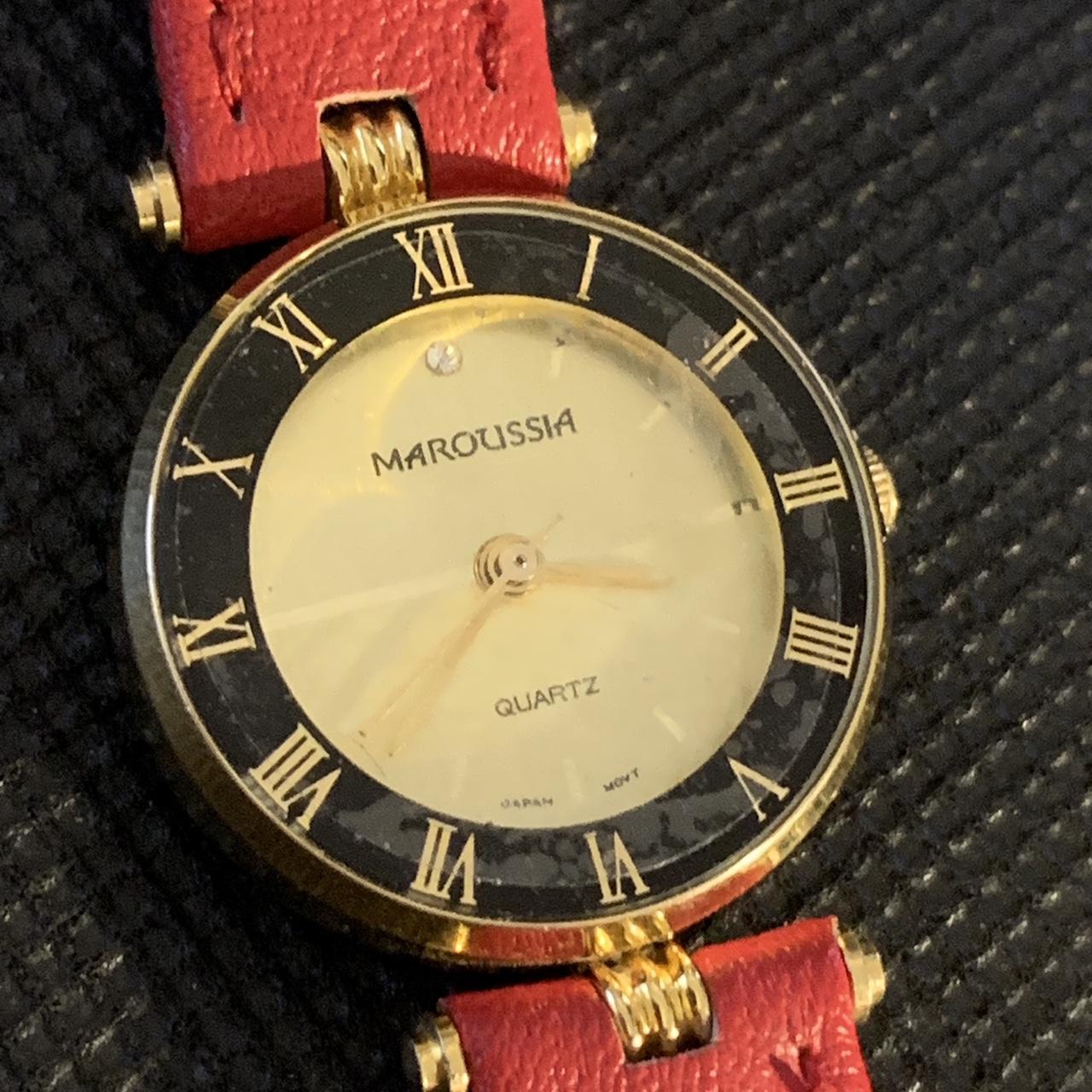 Vintage working Maroussia Ladies Watch with Red... | Depop