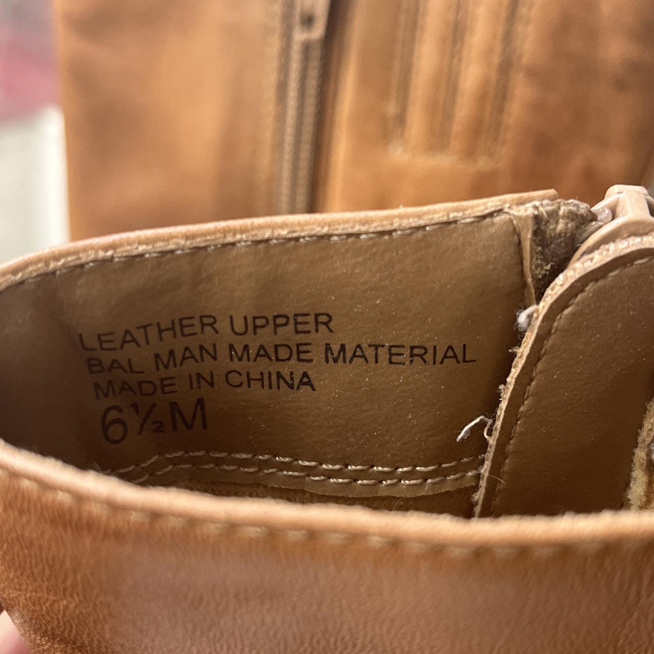 the cutest tan platform boots! brand is Steve... - Depop