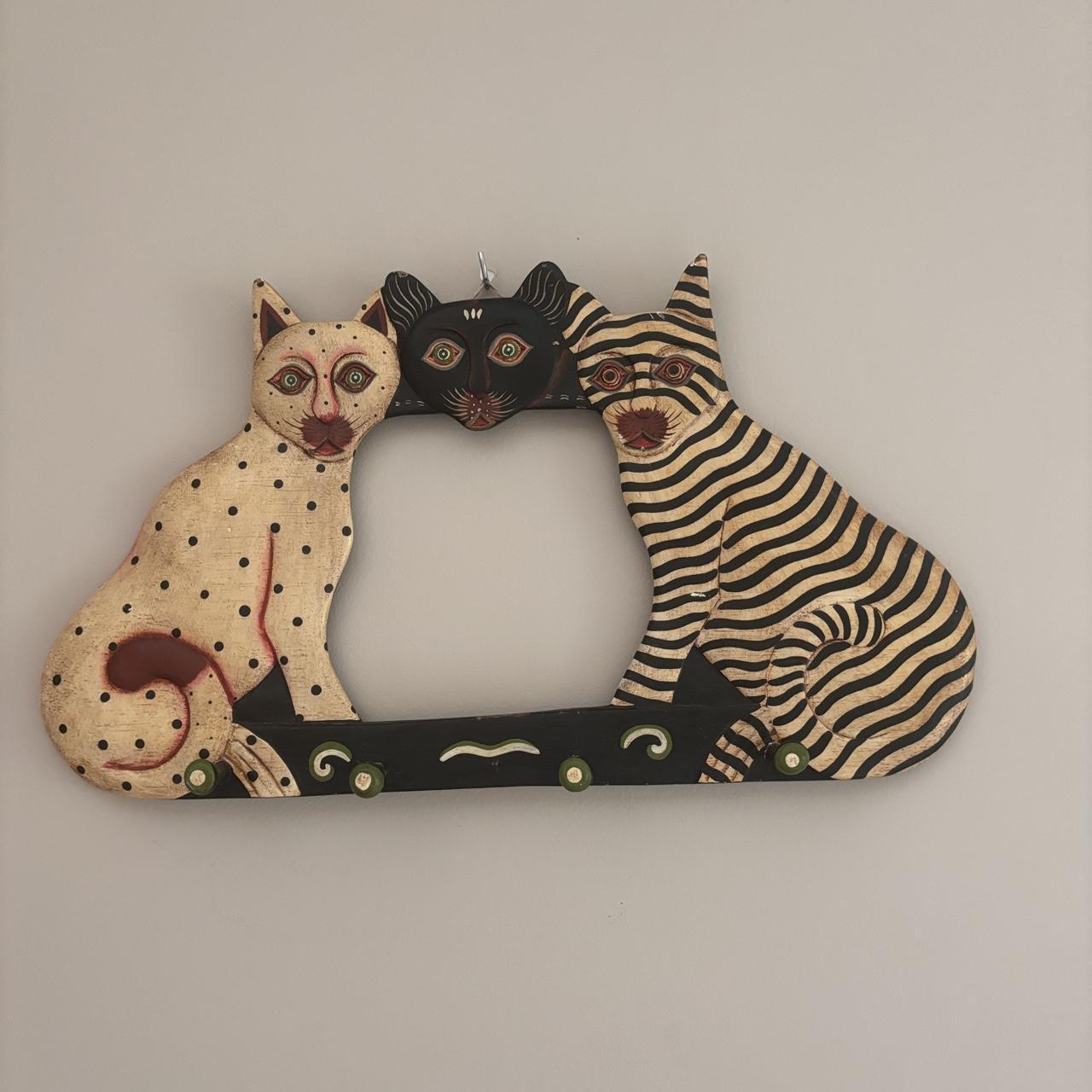 Deranged Cat Hanger The coolest 90s cat hanger... - Depop