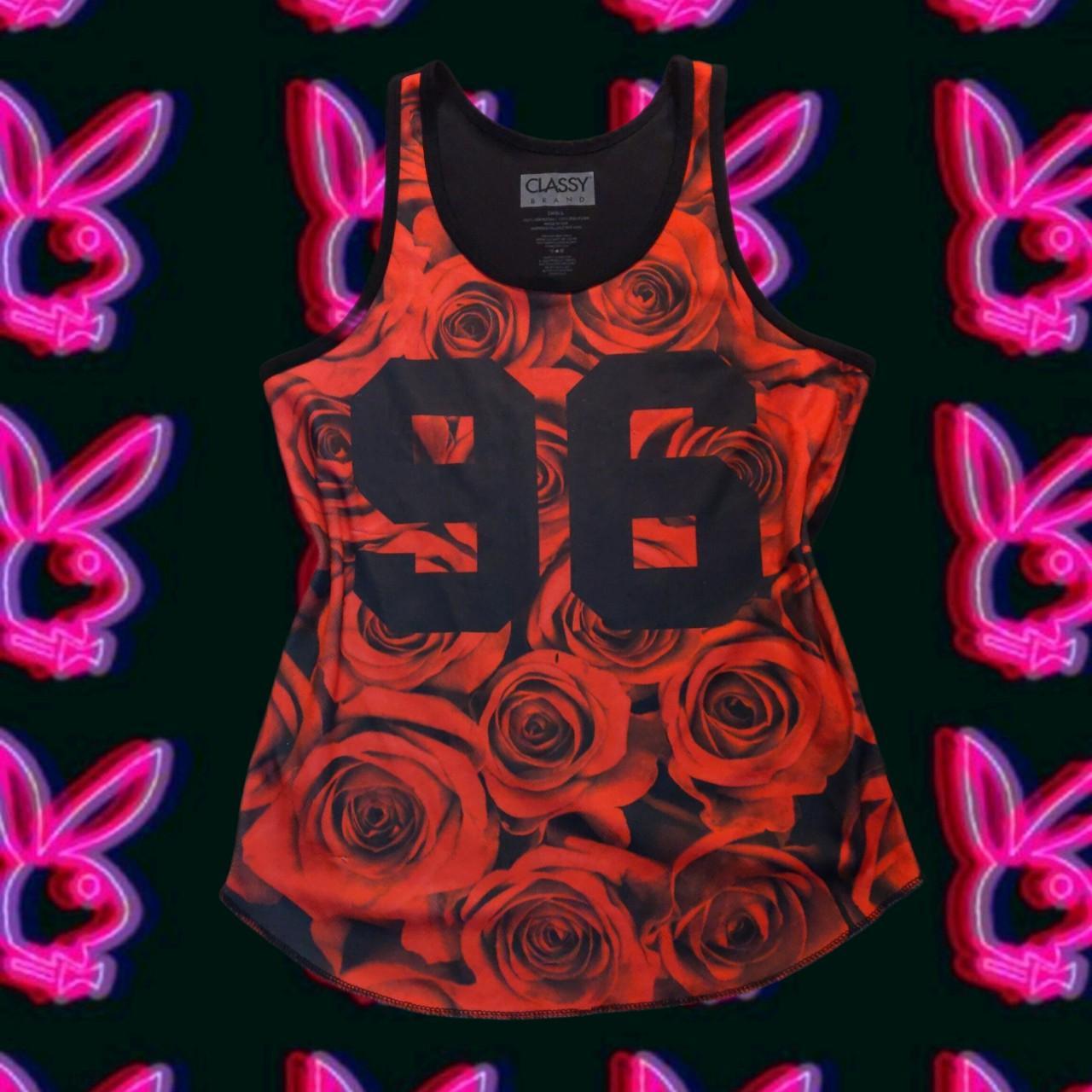 2010s swag floral jersey ☆ PAYPAL ONLY ★ Size... - Depop