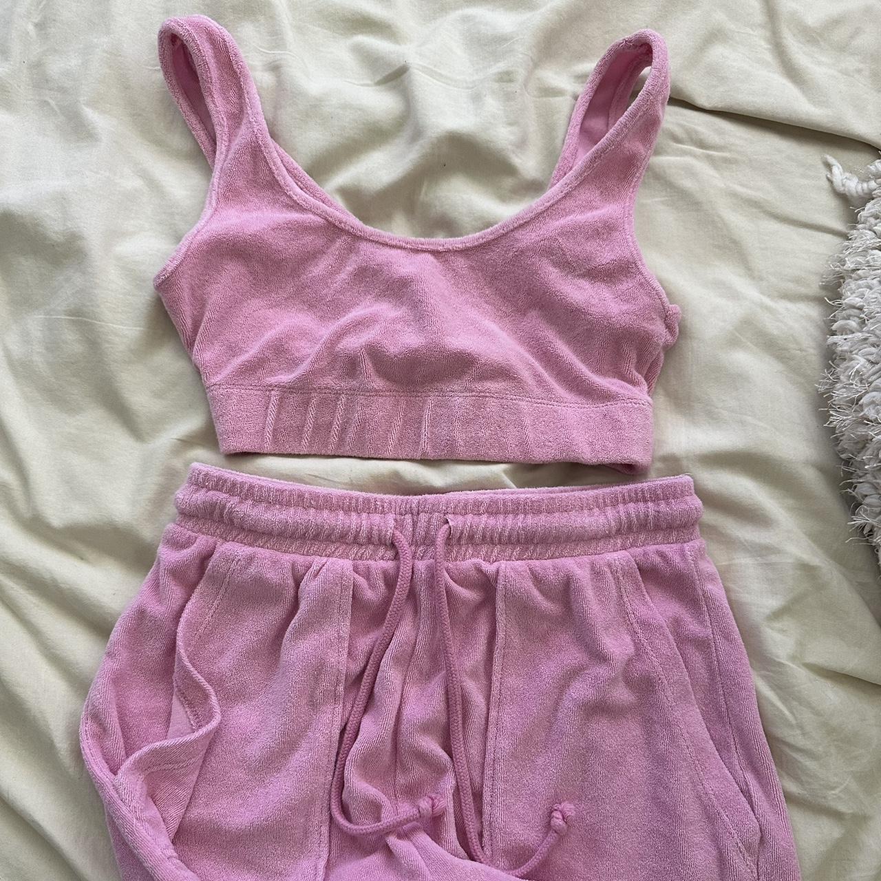 Terry cloth set - Depop