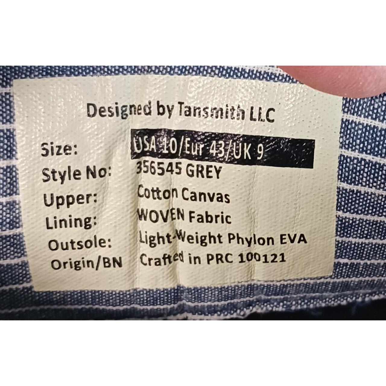 Tansmith Men's Boat Shoes Size 10 Cotton Canvas Deck... | Depop