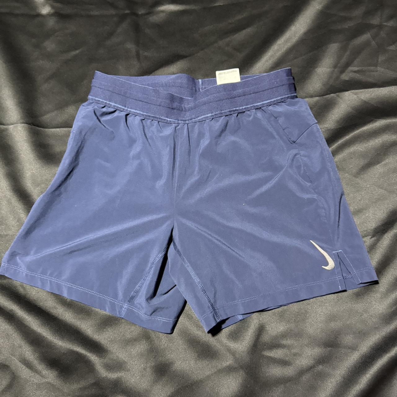 Nike Dri-Fit blue shorts size S #nike #dri-fit | Depop