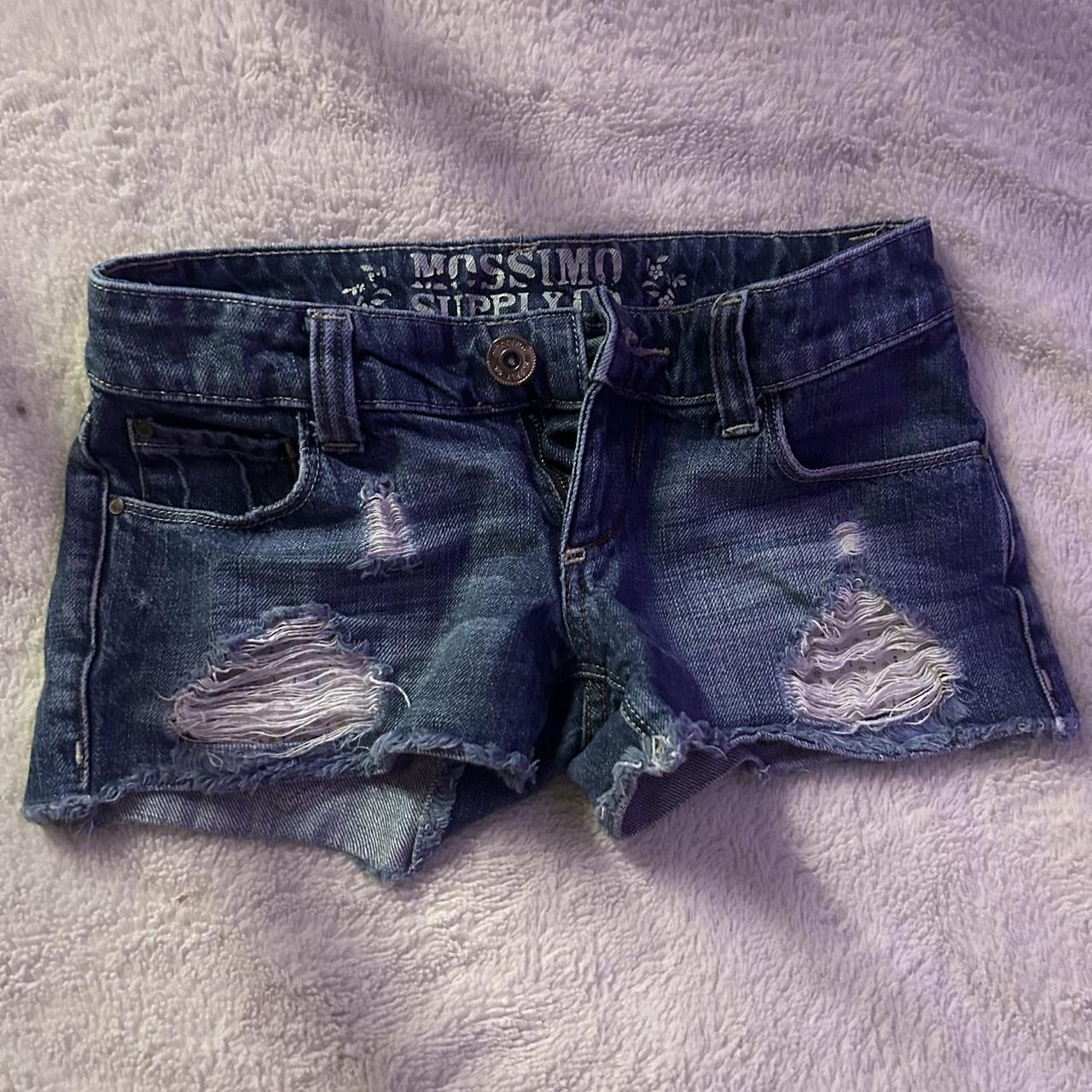 ultra mini shorts, low rise, cute print #lowrise... | Depop