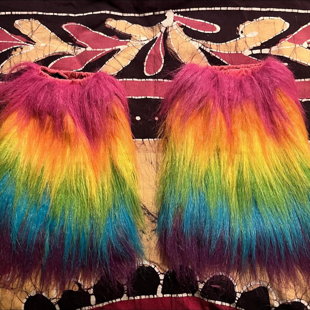 MINI Hello Kitty rave leg warmers soooo cute too... - Depop