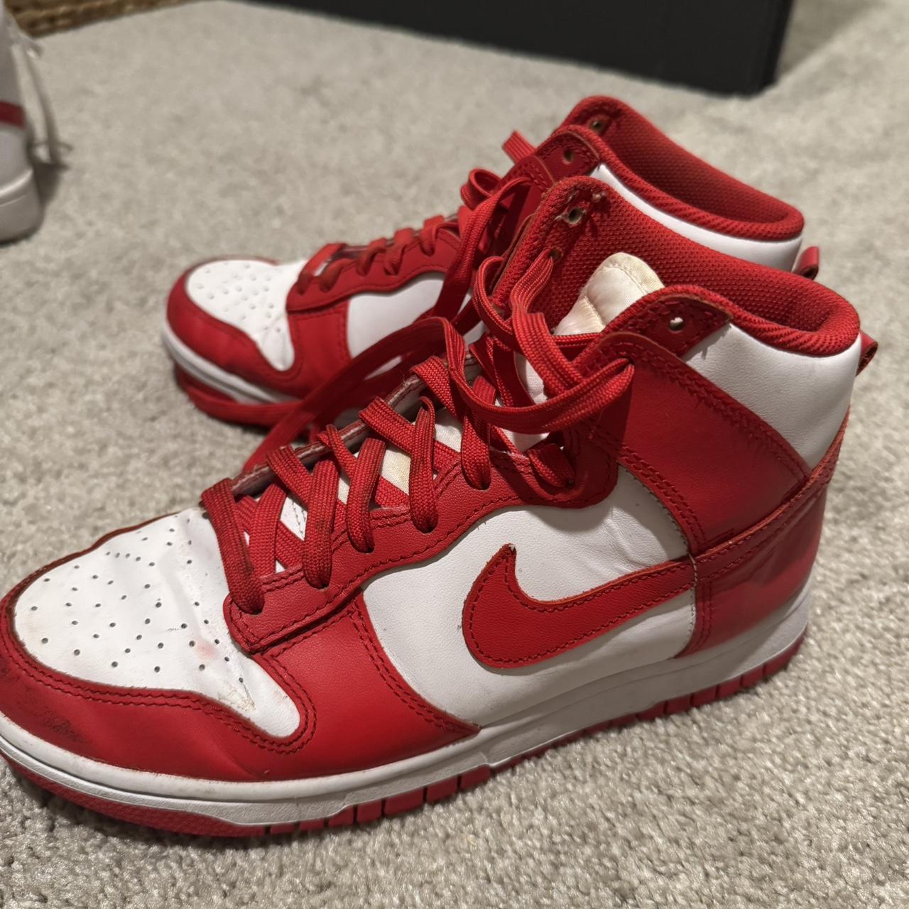 Nike Dunks. High tops. Size 9 women’s or 7.5 mens.... | Depop