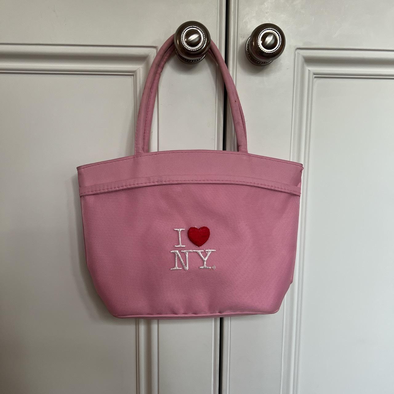 PINK I💗NY BAG Details: The cutest pink nyc bag!!... - Depop