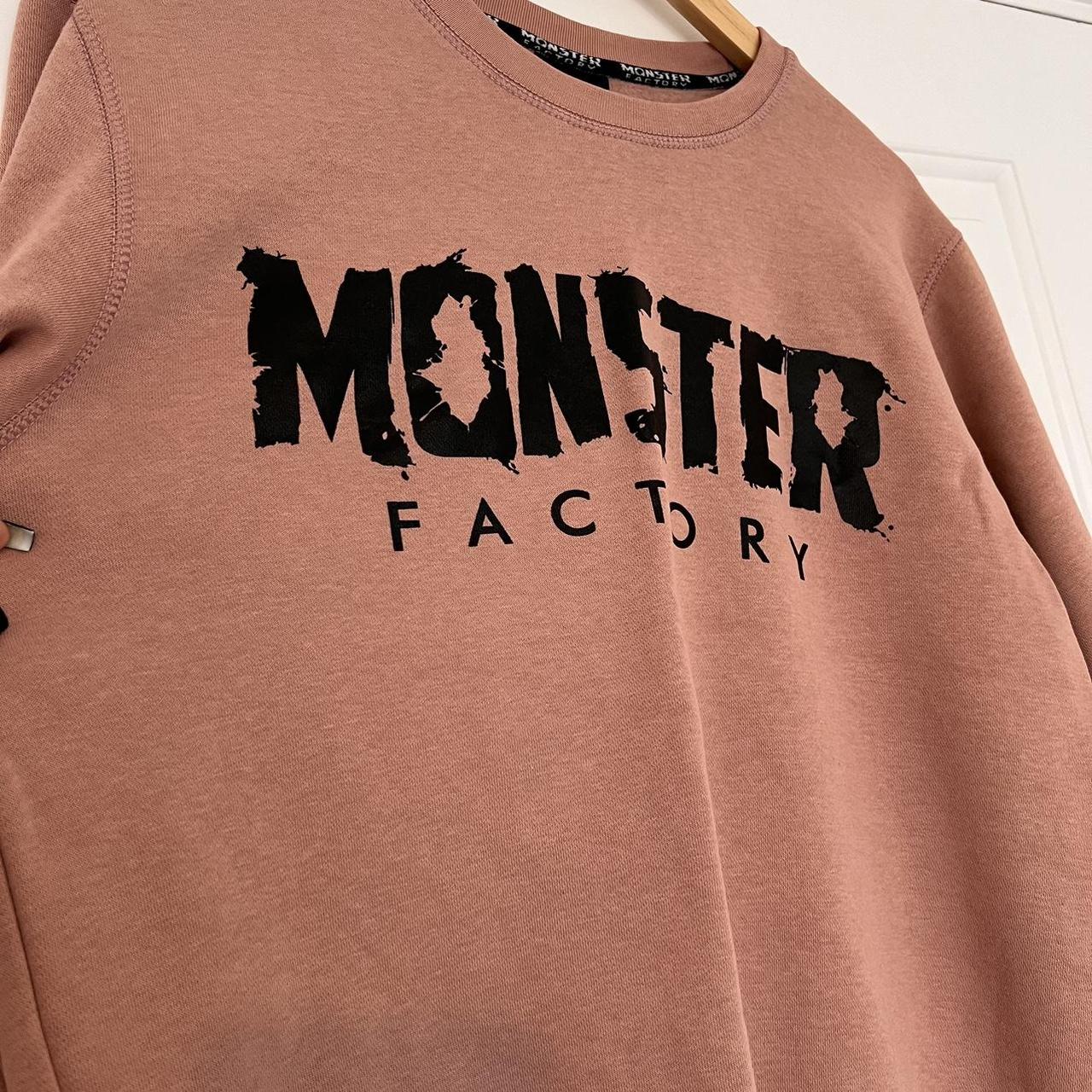 Monster sweatshirt, size S, worn a few times but in... - Depop