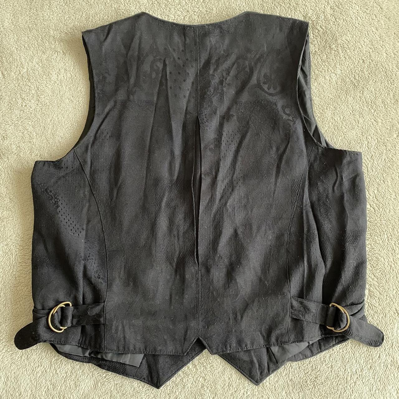 Repop! Black cotton vest Perfect vest to mix with... | Depop